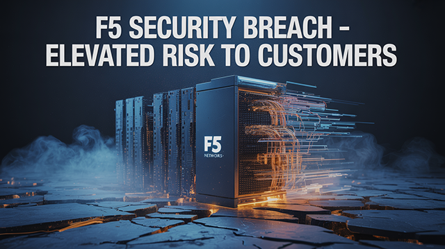 F5 Security Breach – Elevated Risk to Customers