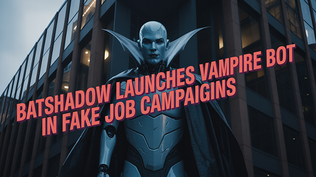 BatShadow launches Vampire Bot in fake job campaigns