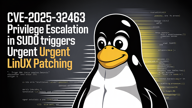 CVE-2025-32463 Privilege Escalation in SUDO Triggers Urgent Linux Patching
