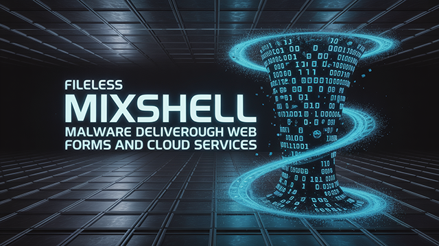 Fileless MixShell Malware Delivered Through Web Forms and Cloud Services